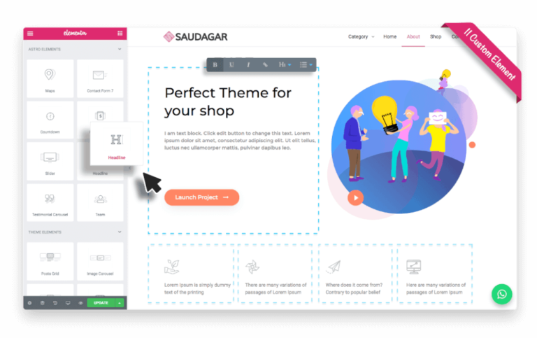 Saudagar WP - Template Toko Online Untuk WordPress