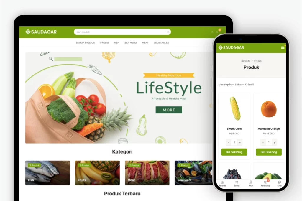 9 Contoh Website Toko Online WordPress: Desain Menarik
